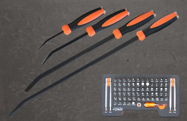 FIELD SERVICE TOOL KIT - 413PC - METRIC/SAE - WHITE - PLUS BONUS EVA ...