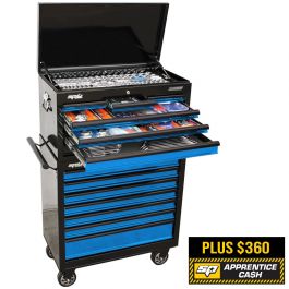 Sumo Custom Series Tool Kit - 417pc - Metric/SAE - Black/Blue